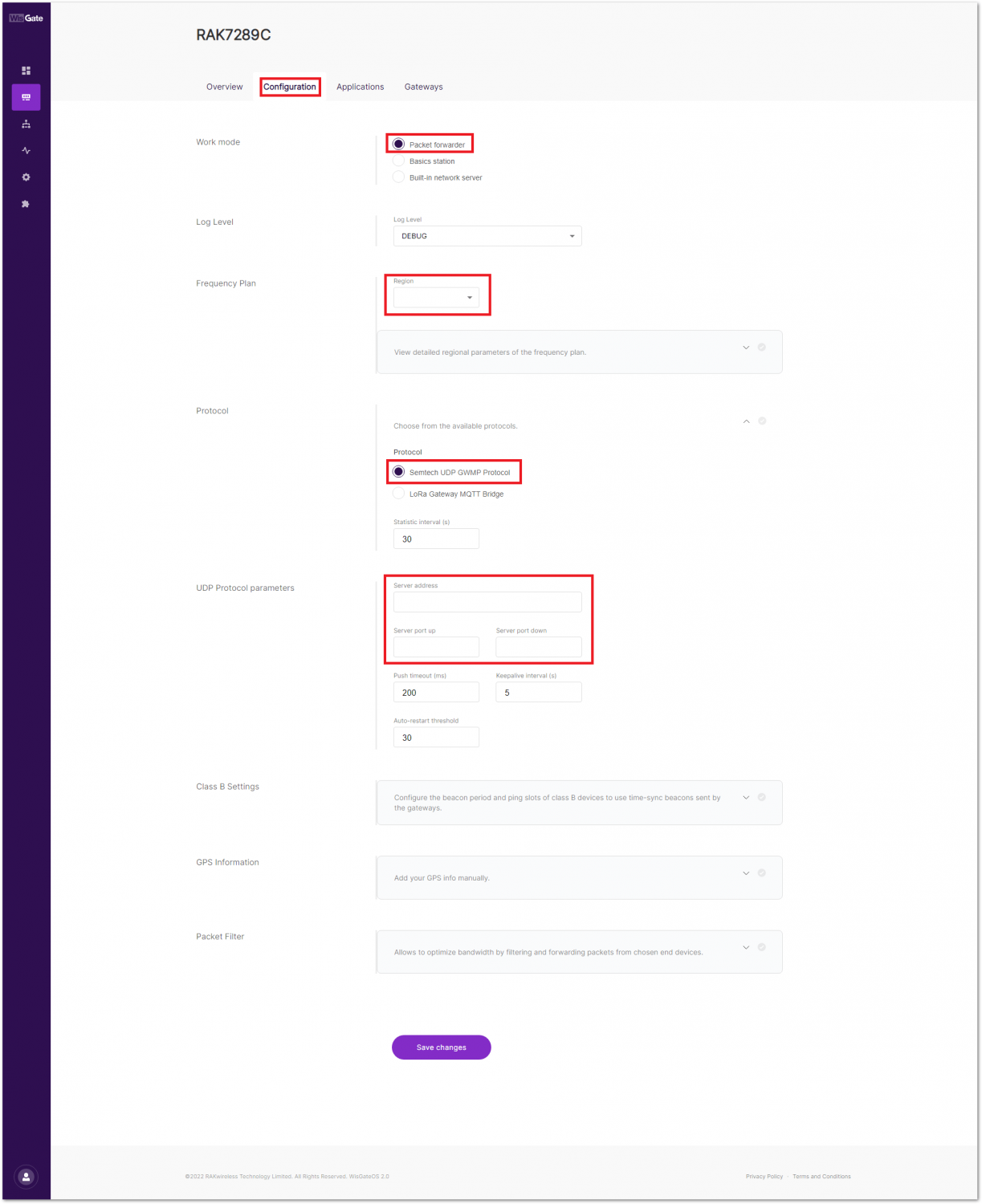 Initial Setup For Rak7289v2 Wisgate Edge Pro Gateway