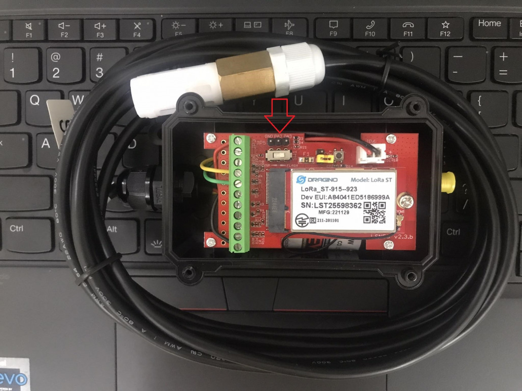 Initial Setup for Dragino LSN50v2-S31 - IoTThinks.com