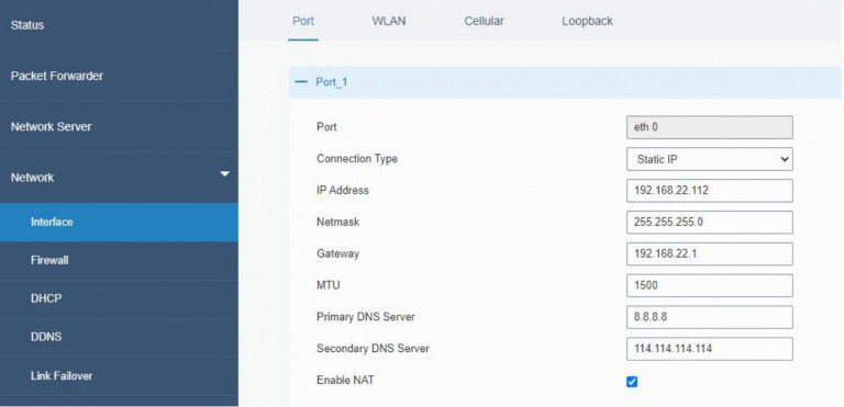 Initial Setup for Milesight UG65 LoRaWAN Gateway - IoTThinks.com