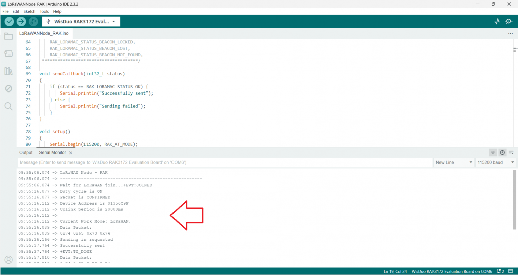 Create a DIY LoRaWAN node with RAK module - IoTThinks.com